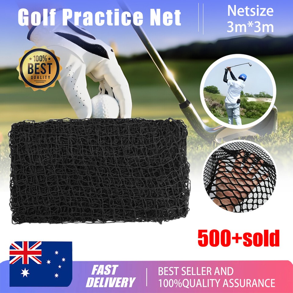 3M Golf Practice Net Training Aid Heavy Duty Impact Netting For Golfer ...