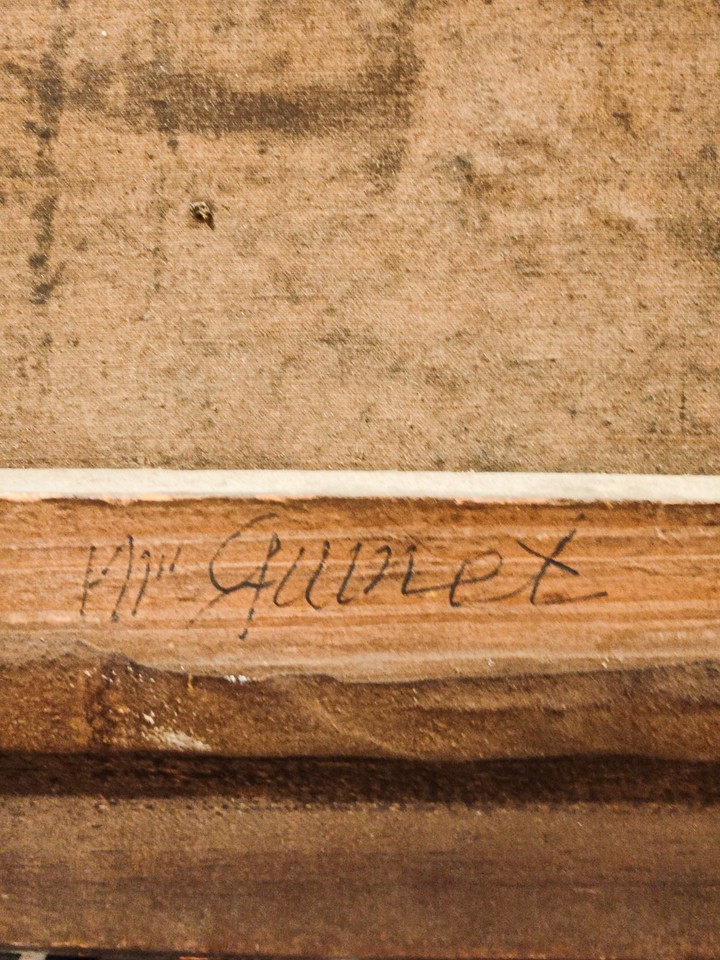 European Bridge Scene Oil Painting by A. Rault | eBay UK