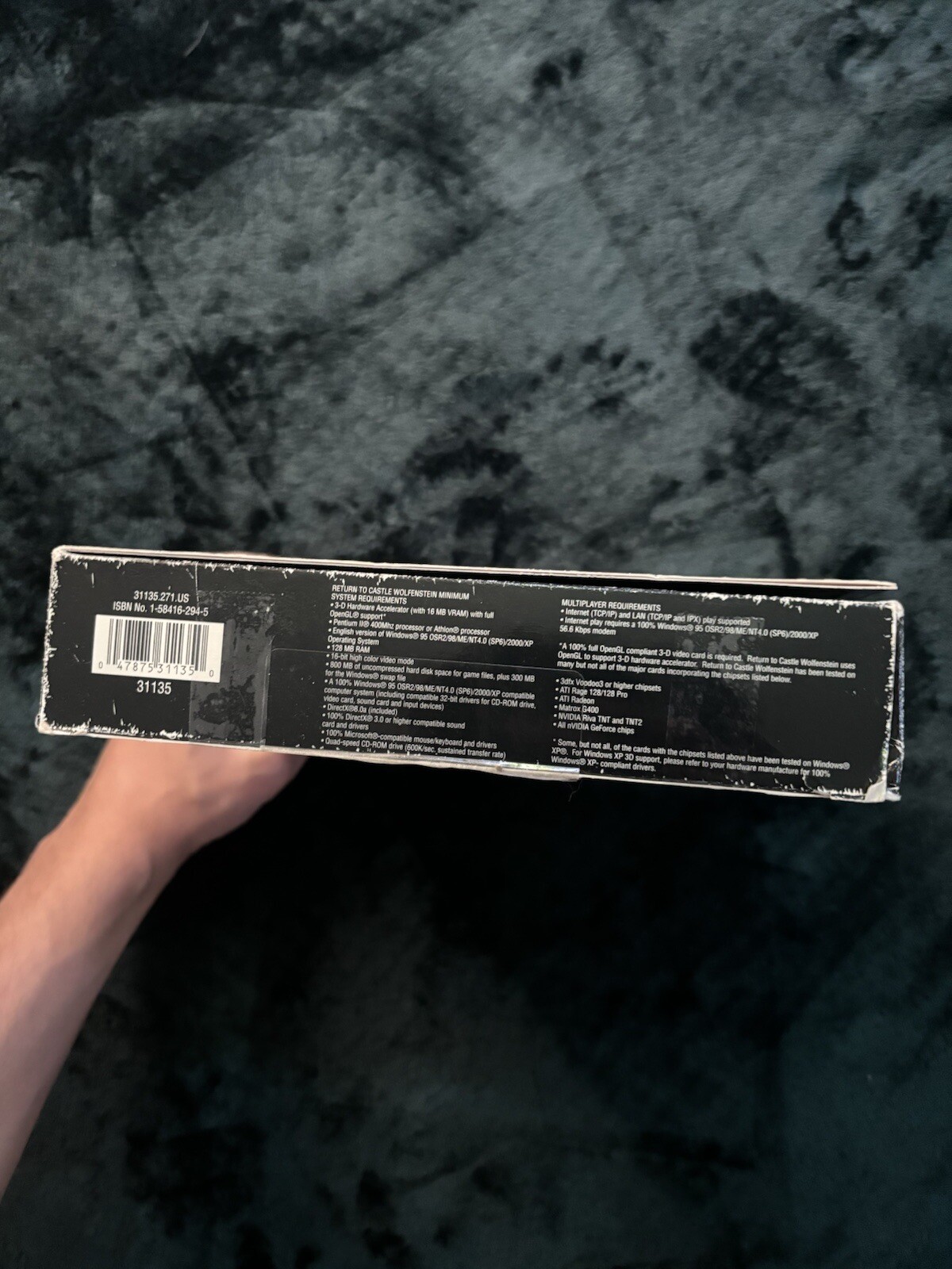 Return To Castle Wolfenstein PC 2001 Big Box Gatefold With CD & Manual | eBay