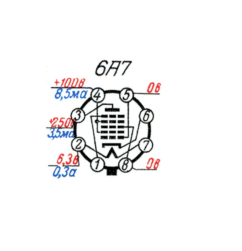 6 pcs 6A7 / 6SA7 Heptode Tubes USSR NOS | eBay