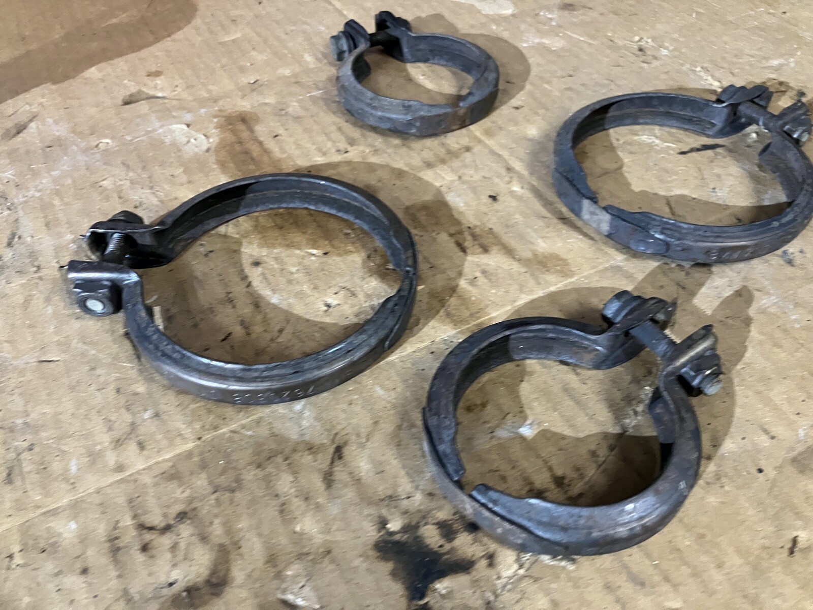 BMW E71 X6M SET 4 TURBO CLAMPS SET 11657620508-507- R6S4B4 | eBay