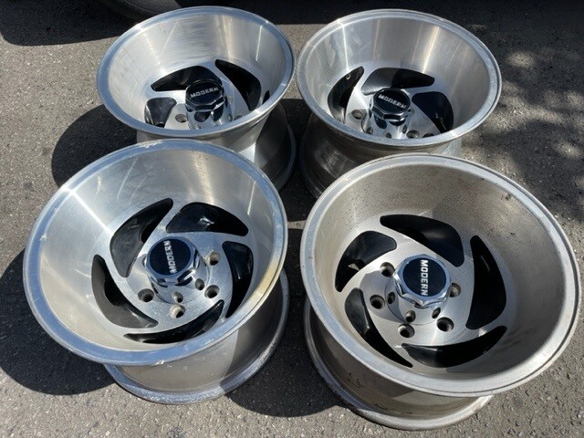 15x8 Wheels Rims Vintage American Racing Ar-08 Sawblade 6 Hole Toyota ...