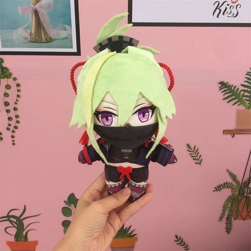 Genshin Impact Kuki Shinobu Cosplay Student Toy Original Plush Puppet ...