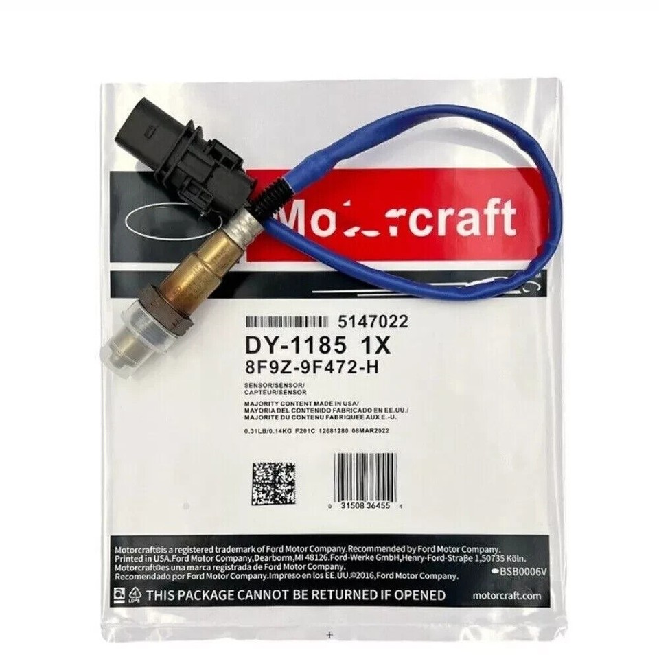 OEM Oxygen Sensor DY-1185 8F9Z-9F472-H Fits for Motorcraft Ford F-150 ...