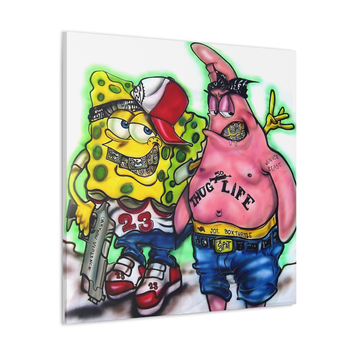 Thug Spongebob Gangster Spongebob Outfit TikTok Shop