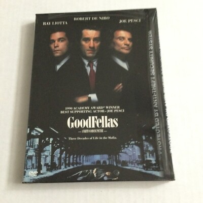 Goodfellas (DVD, 1997) Ray Lolita Robert Genaro Joe Pesci NEW Mob Movie ...