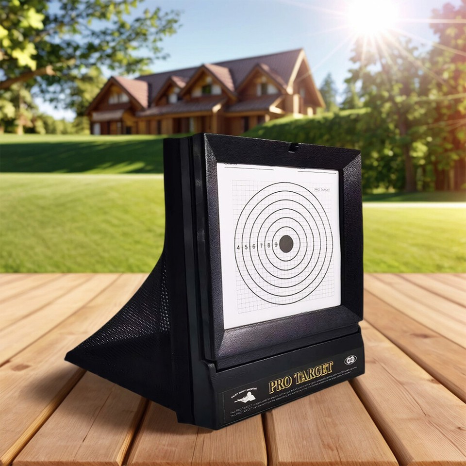 Shooting Targets W/ 10pcs Target Paper Gun Trap Target for Shooting ...