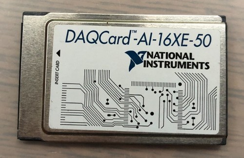 National Instruments NI DAQCard-AI-16XE-50 PCMCIA Analog Input Card | eBay