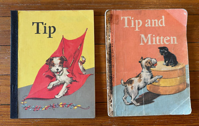 TIP AND MITTEN vtg lot Paul McKee readers Reading For Meaning 2 books ...