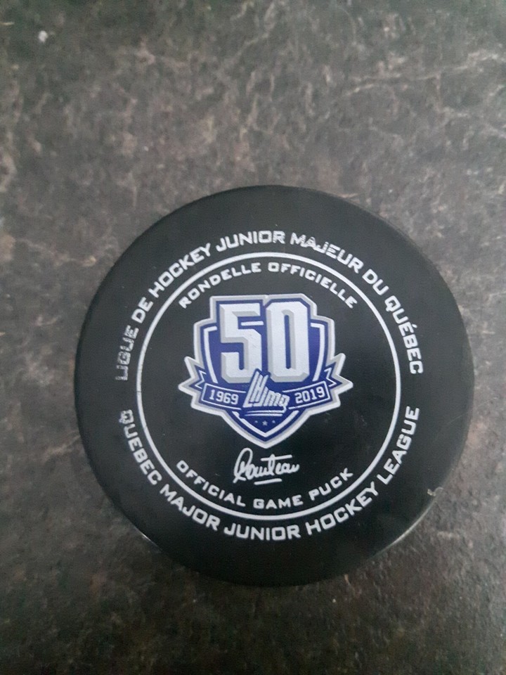 Quebec Remparts Official Game Puck QMJHL Hockey Puck | eBay