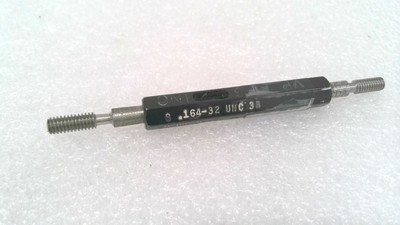 ITG, 8.164-32 UNC 3B, ACME THREAD PLUG GAGE, GO-PD .1437, NO-GO-PD ...