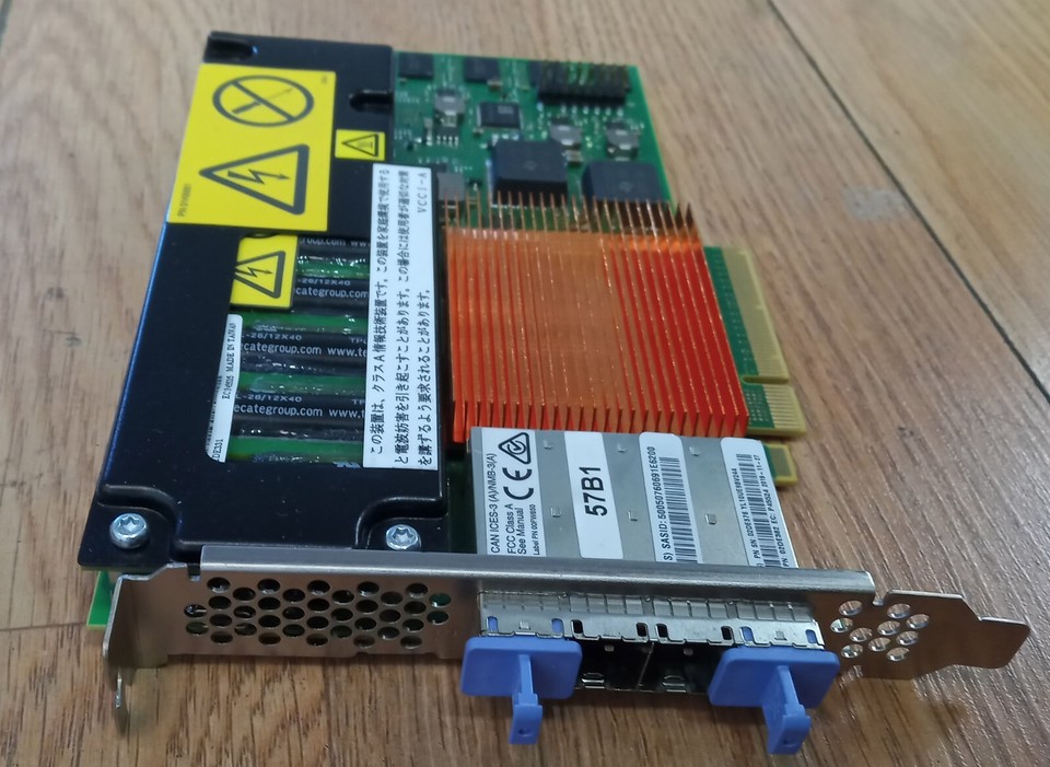 Lenovo IBM FRU 02DE382 57B1 4-Port PCIe3 12GB Cache RAID SAS Adapter | eBay