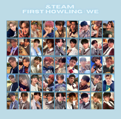 &TEAM First Howling : WE Album Photo card solo version Photo card | eBay