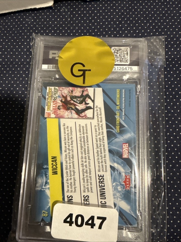 Wiccan 2022 Marvel Fleer Ultra Avengers Green Foil #87 | eBay UK