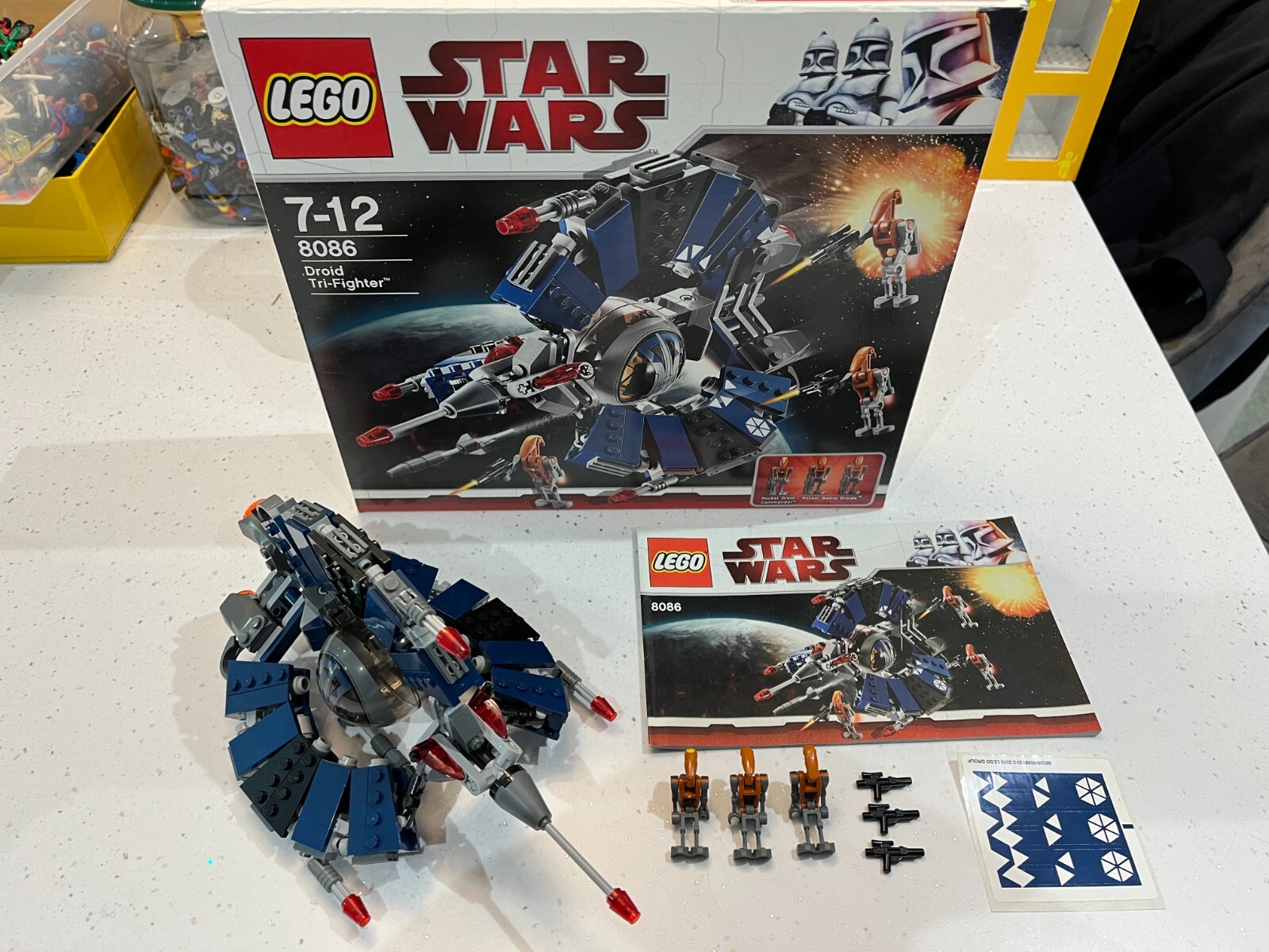 LEGO Star Wars: Droid Tri-Fighter (8086) - Complete with Instructions ...