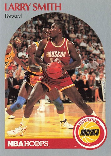 1990 Hoops #128 Larry Smith Houston Rockets | eBay