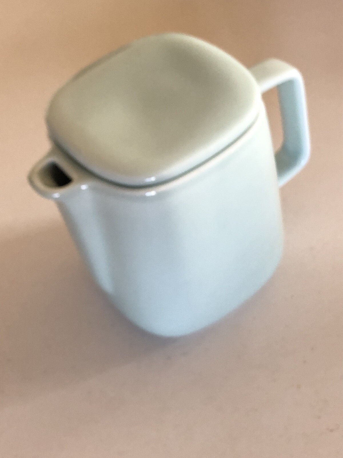 ALESSI FOR DELTA AIRLINES LIDDED TEAPOT BY KRISTINA LASSUS CELADON ...