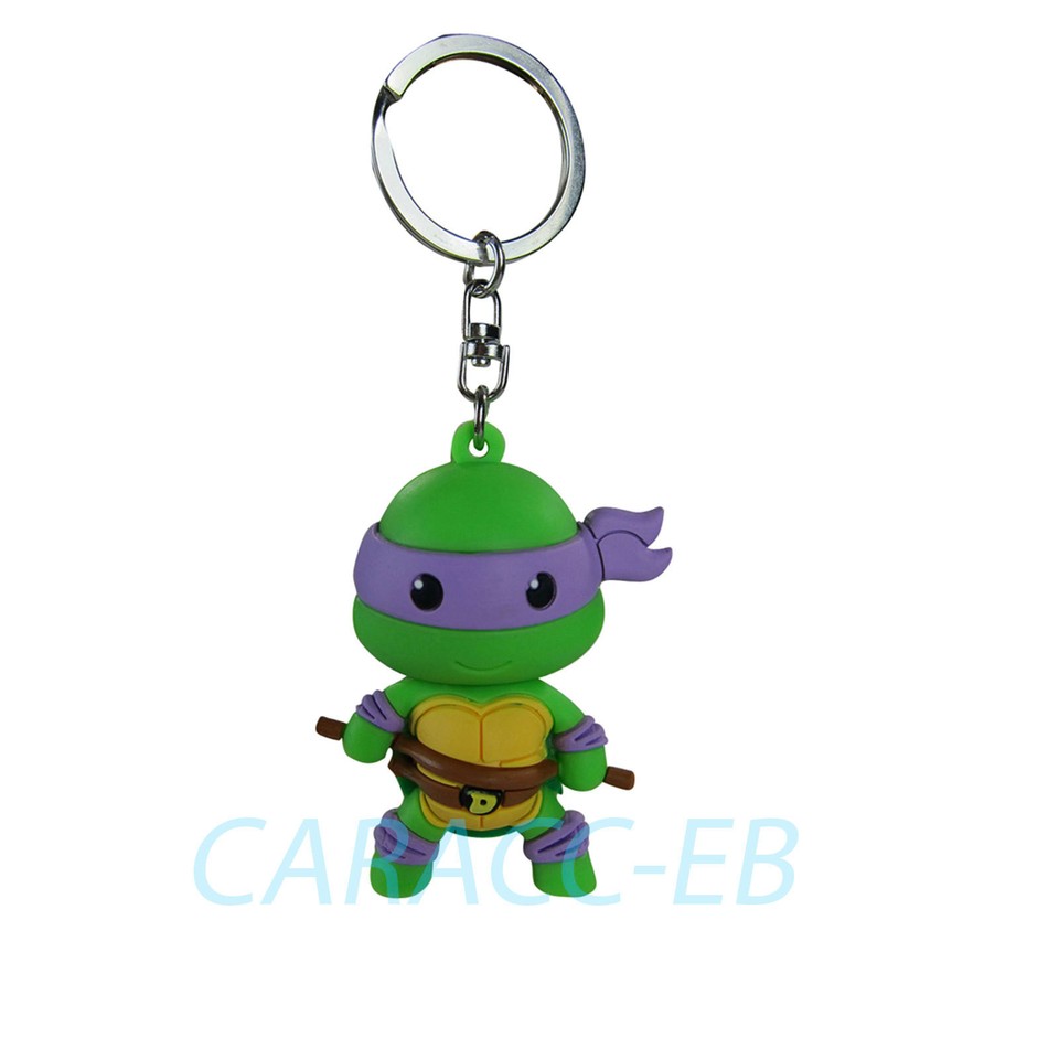 New Teenage Mutant Ninja Turtles TMNT 3-D Figural LIMITED EDT Key Chain ...