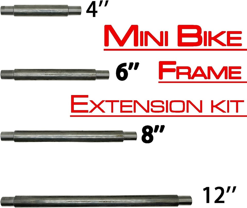 6 Inch Mini bike 7/8 Frame Extension Stretch Kit For Azusa Baja Doodle ...
