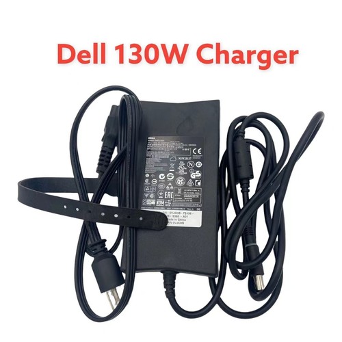 OEM DELL 130W Latitude E5400 E5420 E5430 E5500 AC Charger Power Cord ...