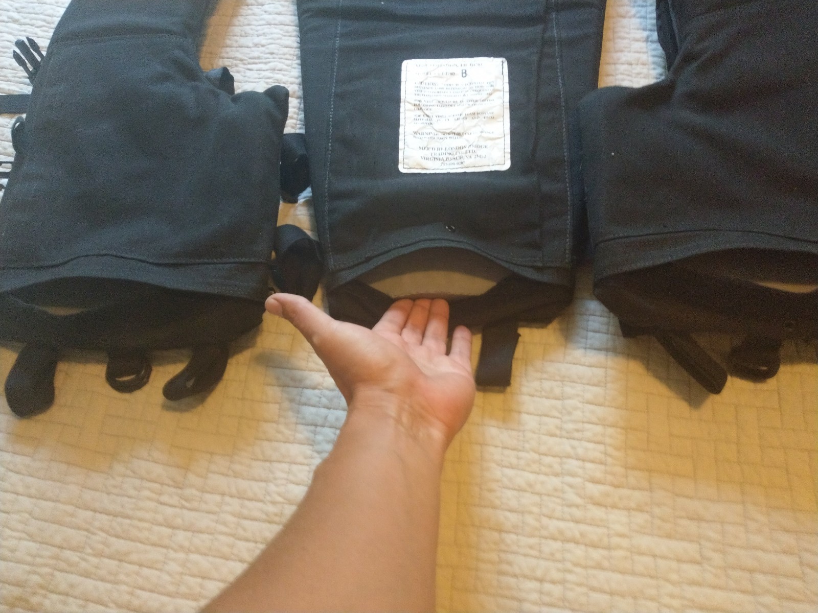 Gold Label Tag London Bridge LBT-1780 B Tactical Black Vest Flotation ...