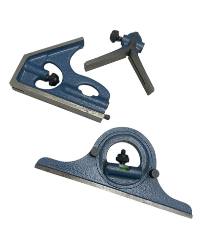 PEC Tools Engineering 12" Combination Square Set Woodworking ...