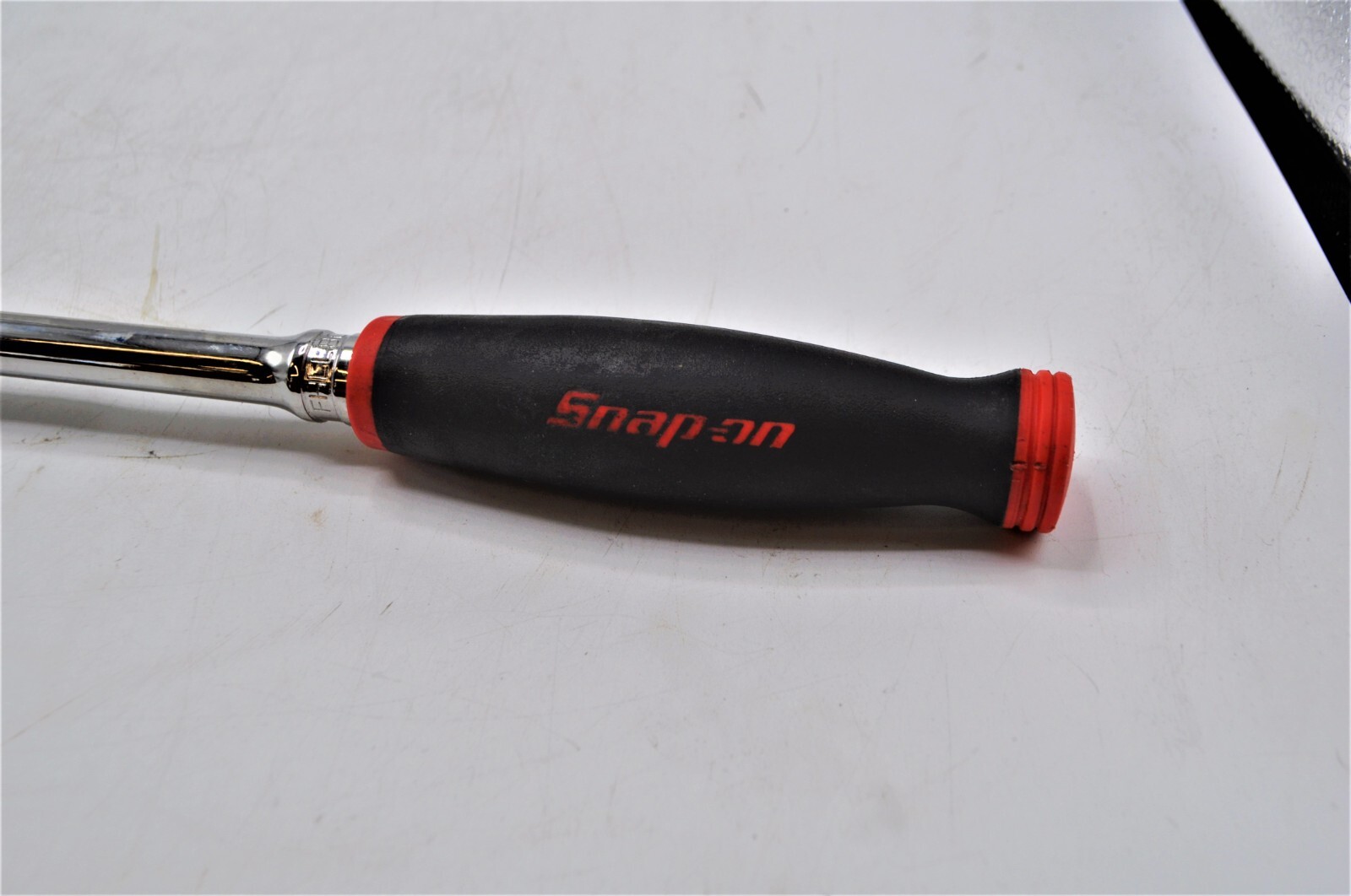 Snap-on 3/8" Drive Dual 80 Extra Long Red Soft Grip Handle Ratchet ...