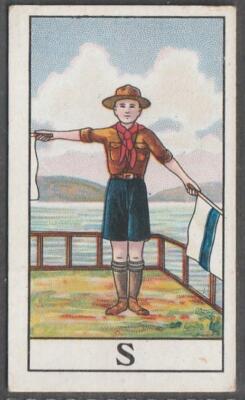 19, B.A.T., British American Tobacco, Boy Scout Signaling, 1922, No S ...