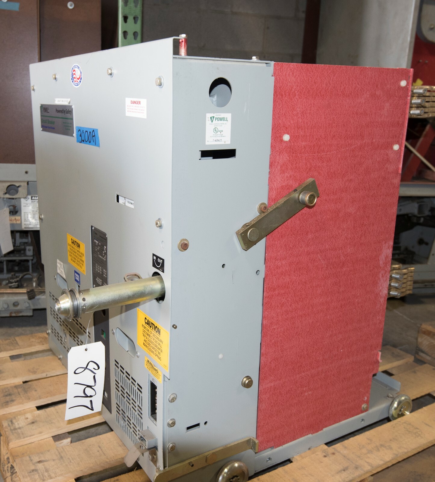 Powell 05PV50CDRX-2 3000A 4.76kV Powl-Vac Circuit Breaker | eBay