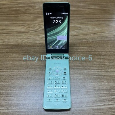 SHARP AQUOS Keitai 3 805SH Unlocked Flip Phone Type C Charging Single ...