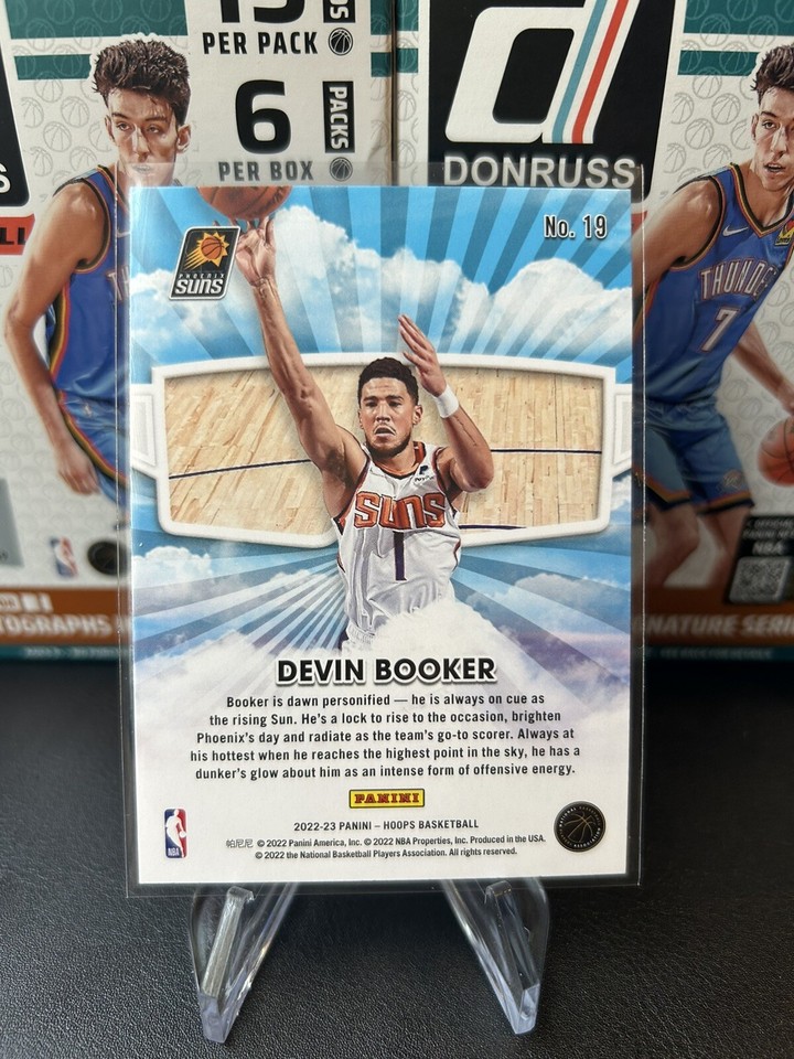 2022-23 NBA Hoops DEVIN BOOKER Skyview Insert #19 Phoenix Suns | eBay