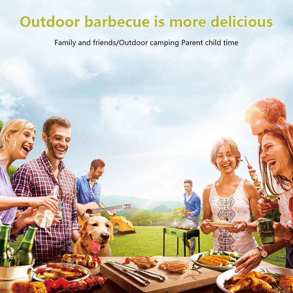 Grilling Basket BBQ Barbecue Tool Fish Vegetable Steak Meat Shrimp ...