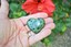 [1] Nephrite Inca Jade Crystal Puffy Heart / Palm Stone Reiki ZENERGY ...