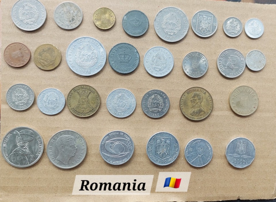 all different types ROMANIA coins big lot collection | eBay