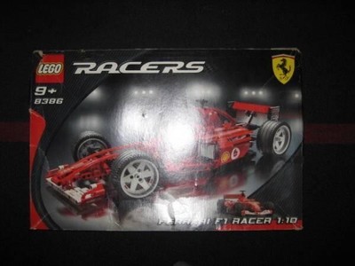 Lego Racers 8386 Ferrari F1 Formula Racing Car 2004 1 /10 USED ...