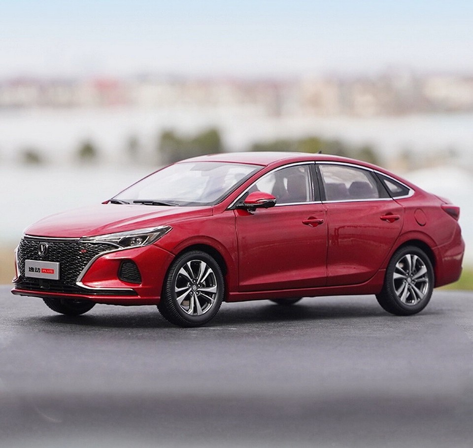 1/18 Scale Changan EADO Plus 2021 Red Diecast Car Model Toy | eBay