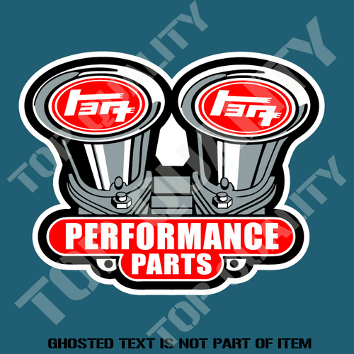 TEQ PERFORMANCE PARTS STICKER DECAL JDM DRIFT ILLEST RALLY STANCE ...