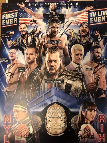 aew first ever dynamite poster | eBay UK