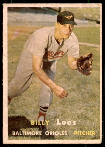 1957 Topps #244 Billy Loes | eBay