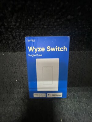 Wyze White Single Pole Smart Switch Works With Alexa & Google | eBay