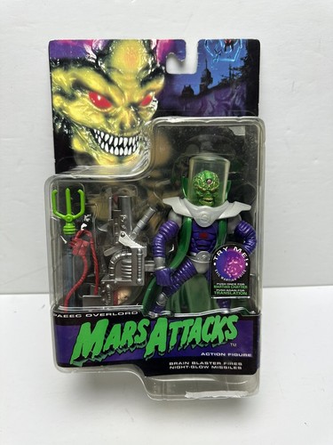 Vintage Mars Attacks Paeec Overlord Action Figure Trendmasters 1996 Tim ...