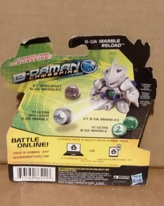 Hasbro B-Daman Crossfire Marble Reload 8 each Gray Green Ages 6+ | eBay