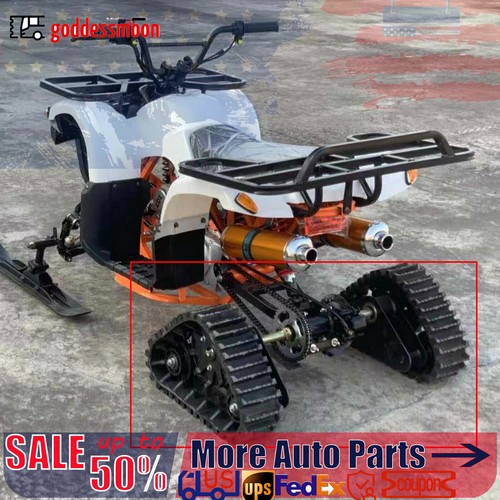 Go Kart ATV Snow Sand Tracks Snowmobile 23.6" 600mm Rear Axle Track ...