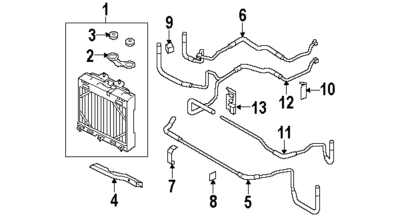 BMW 17217572542 GENUINE OEM OIL COOLER | eBay