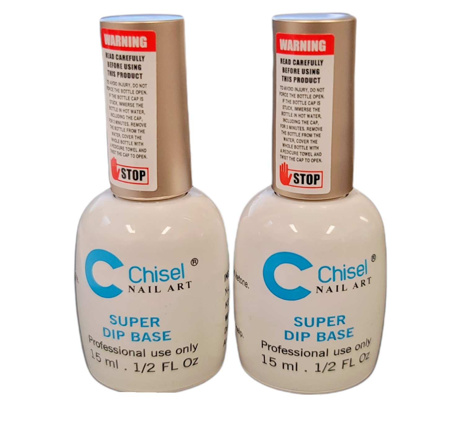 Chisel Dip Essential Liquid - Step #2 SUPER DIP BASE 0.5 Oz (Pack of 2 ...
