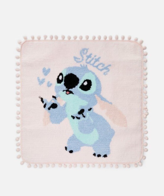 Disney Lilo & Stitch Pom Pom Floor Mat/Rug 24”x24” Ultra Soft! *Primark ...