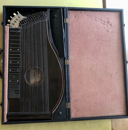 Franz Schwarzer Zither & Hard Case - Circa 1873-1900’s Nice! | eBay