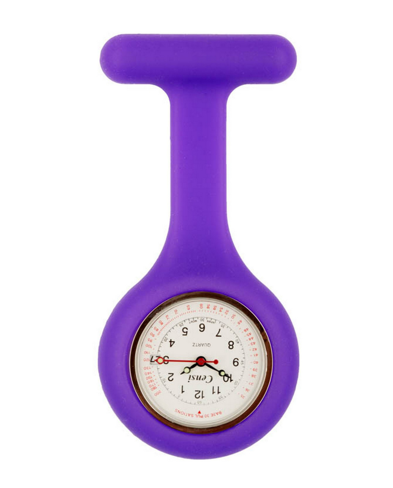 Censi Silicone Doctor Nurse FOB Watch Tunic Brooch Date on Dial Analog ...