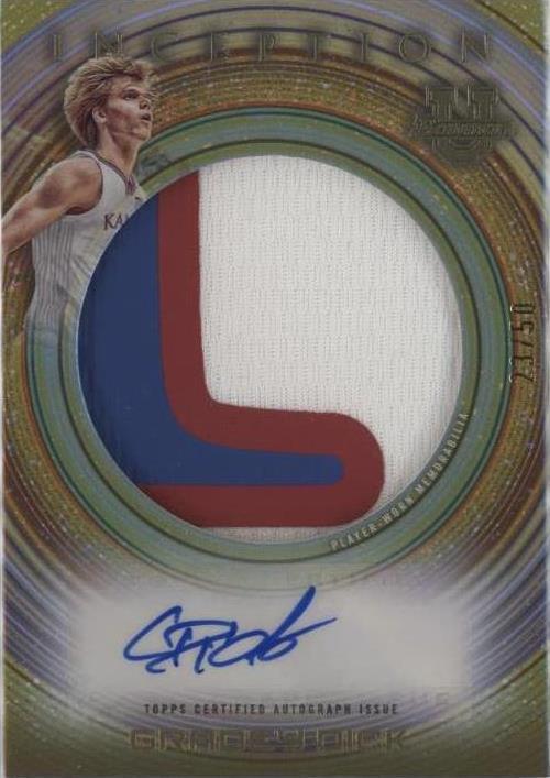 2022-23 Bowman Inception University - Inception Autograph Jumbo Relics ...