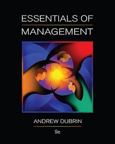 Essentials of Management, 9th Edition - 9780538478236, paperback ...